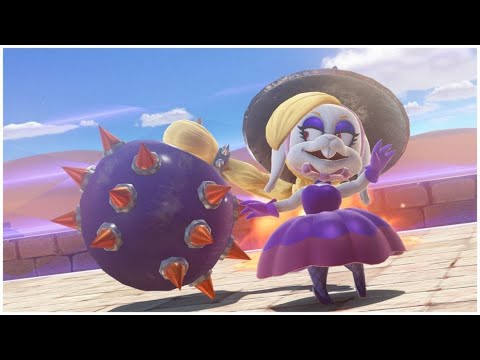 Super Mario Odyssey - Harriet boss fight - YouTube