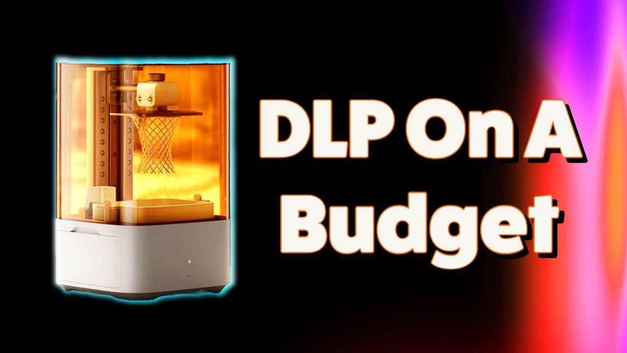 This Budget DLP Resin 3D Printer is PACKED with Features - YouTube