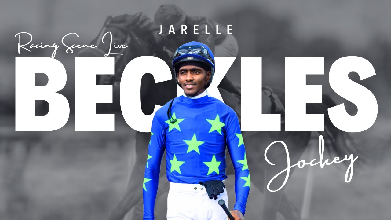 Jockey Jarelle Beckles Joins the Racing Scene Live Team 🏇🏾🎤 - YouTube