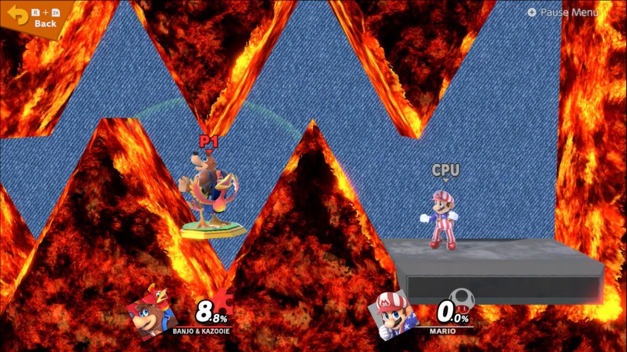 @Prowder debunk Spiky Lava Tunnel with Banjo, Falco, and Snake from 0% ...