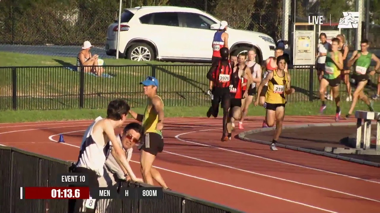 VMC 06.02.2018: Men 800m H race - YouTube