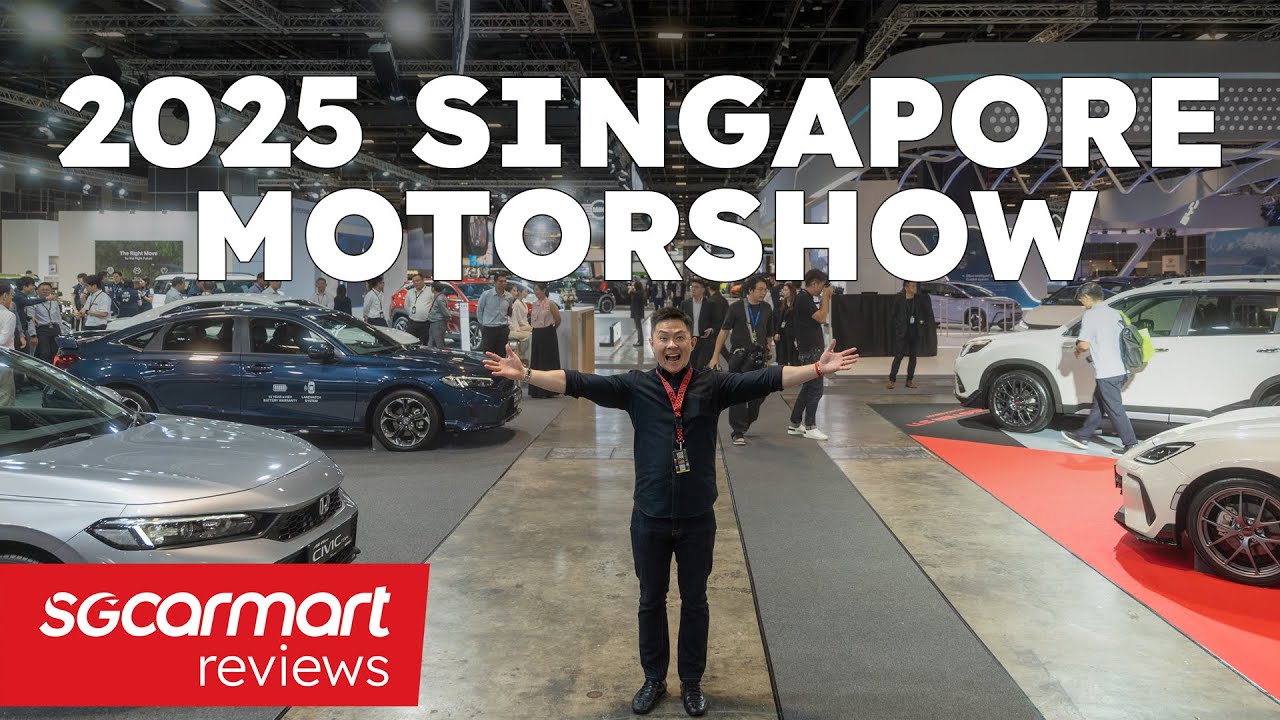 The Cool Cars At The 2025 Singapore Motorshow | Sgcarmart Access - YouTube