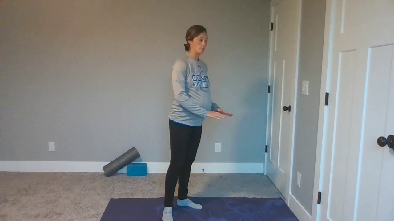 Push-up variations throughout pregnancy - YouTube