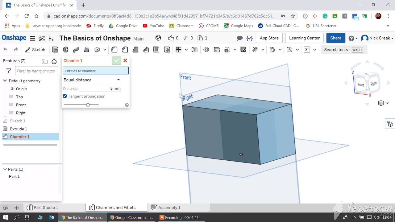 The Basics of Onshape Video 4 - YouTube