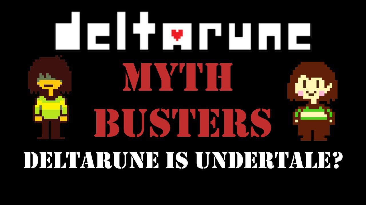 Deltarune Myth-busters: Deltarune is Undertale? - YouTube