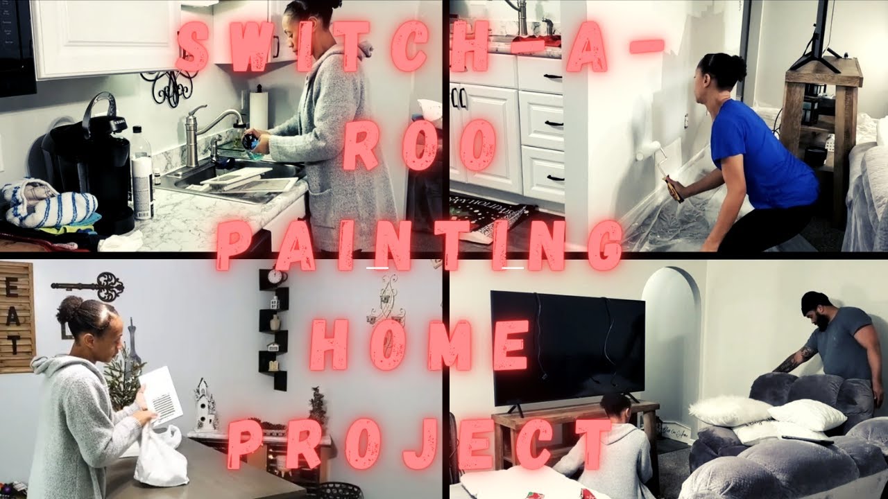 PROJECTS/PAINTING & SWITCH-A-ROO - YouTube