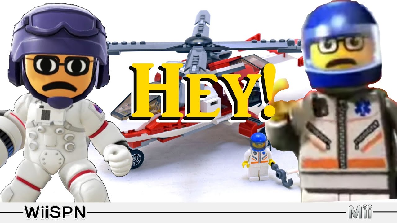 A Man Has Fallen Into the River in Lego City but it's a Mii! - YouTube
