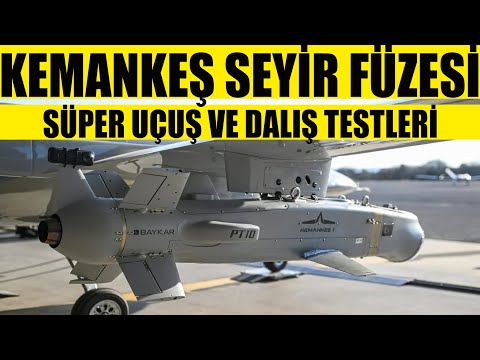 KEMANKEŞ Seyir Füzesi Süper Uçuş Ve Dalış Testleri
