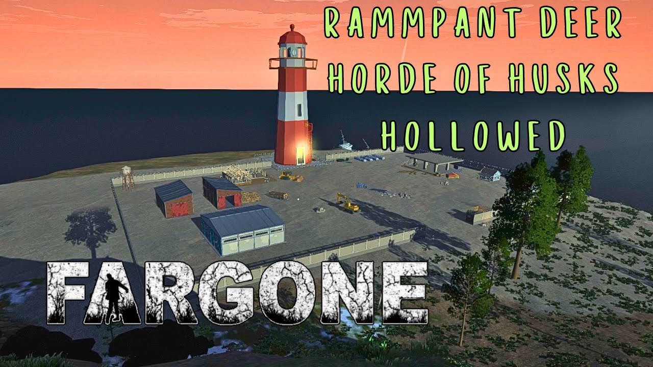 Rampant Deer, Horde of Husk, and the Hollowed. | Fargone Gameplay EP06 ...