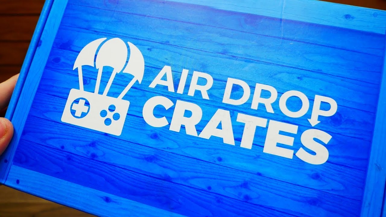 First Ever Air Drop Crate Unboxing January 2020!! - YouTube