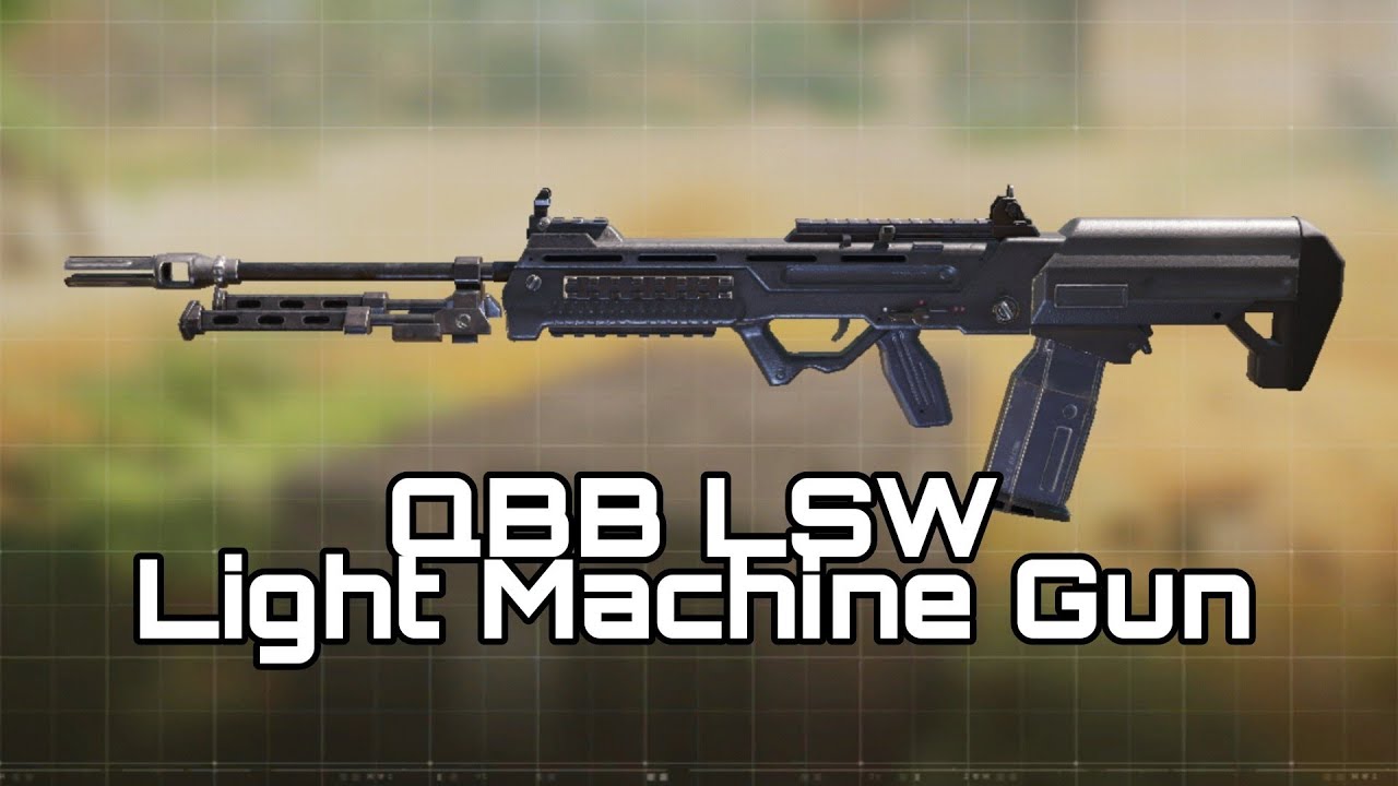 QBB-LSW/S36 Light Machine Gun - YouTube