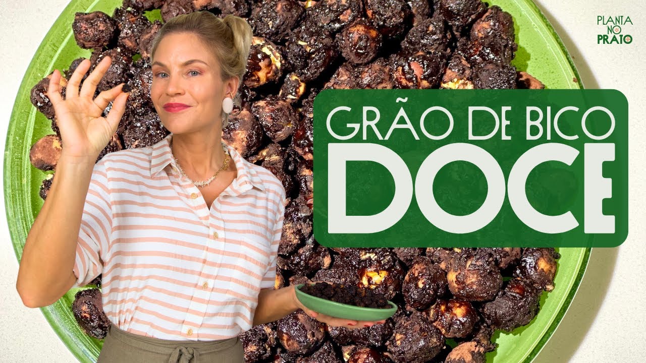 Você já comeu GRÃO DE BICO DOCE na AIRFRYER?! - YouTube