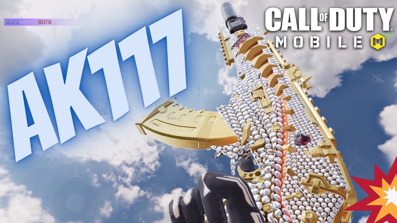 THIS AK117 GUNSMITH IS LASER CODM | AK117 BEST CLASS SETUP CODMOBILE ...