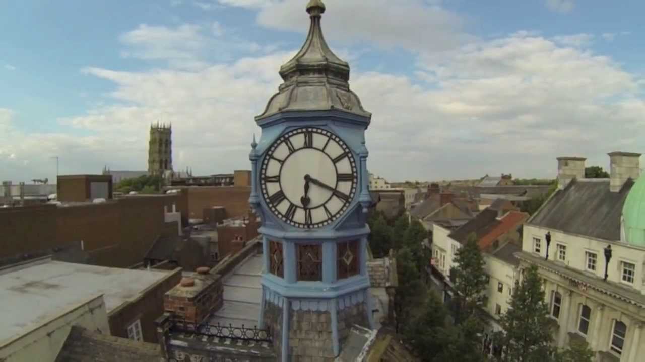 Doncaster Town Centre from the air - FPV FLYING - TBS Discovery - YouTube