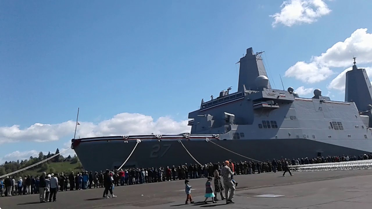 LPD 27 USS Portland part 3. - YouTube