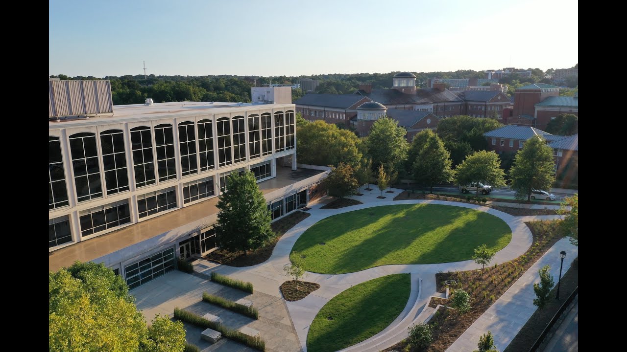 Schnitzer Family Media Lawn Aerial Shots - YouTube