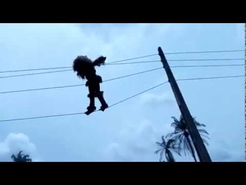 Masquerade Dancing on wire - YouTube