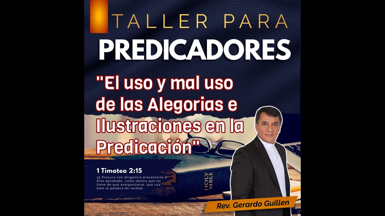 TALLER PARA PREDICADORES PARTE 1 - YouTube