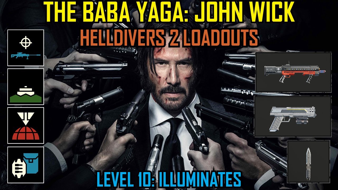 John Wick: Helldivers 2 Loadout - YouTube