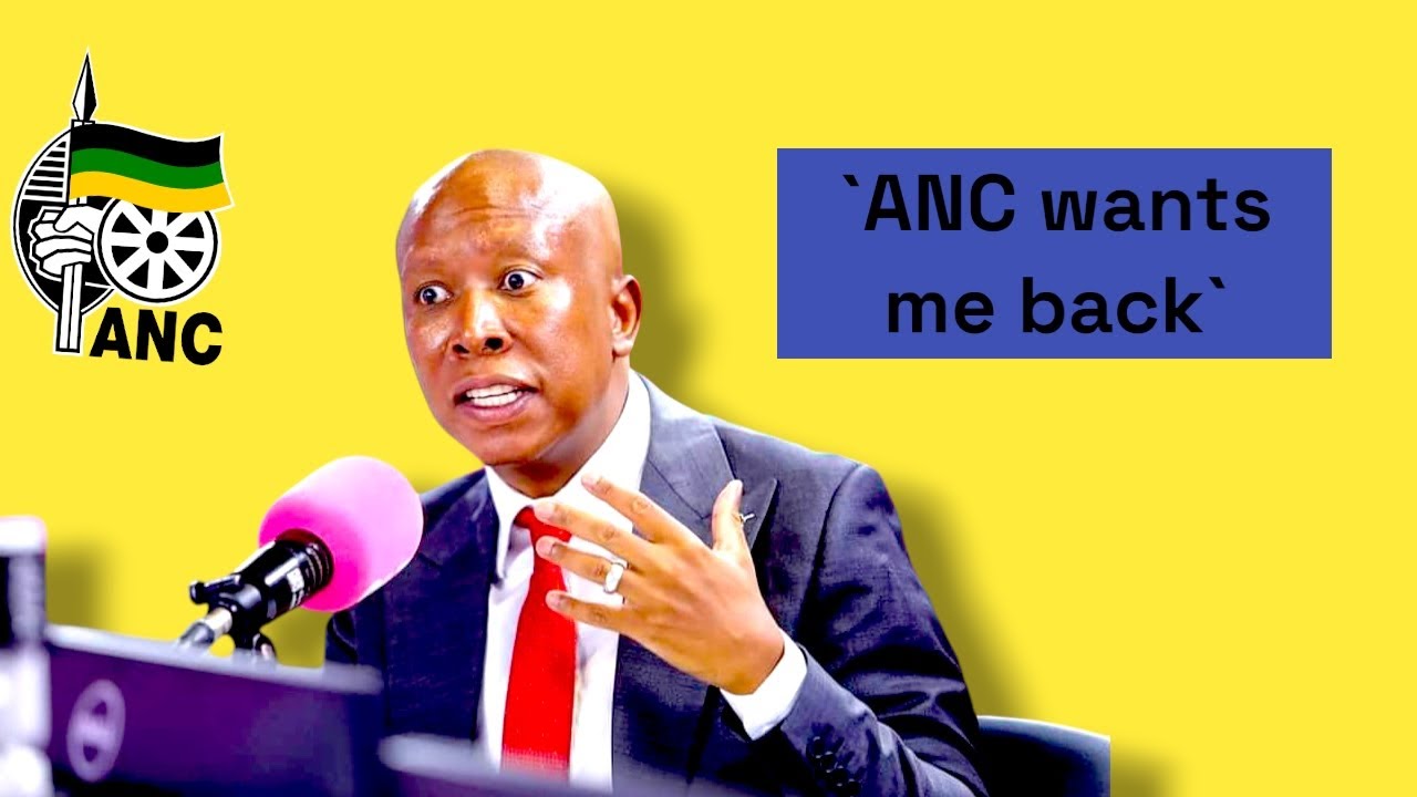 JULIUS MALEMA.SPEAKS ` ANC WANTS ME BACK | HARD DECISION TIME. - YouTube