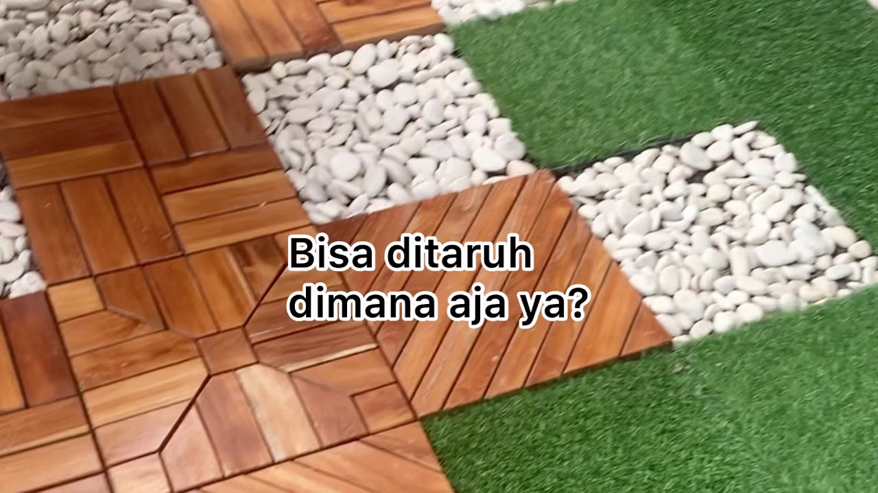 UBIN Lantai Kayu ter VIRAL bisa diletakkan dibidang lantai manapun ...