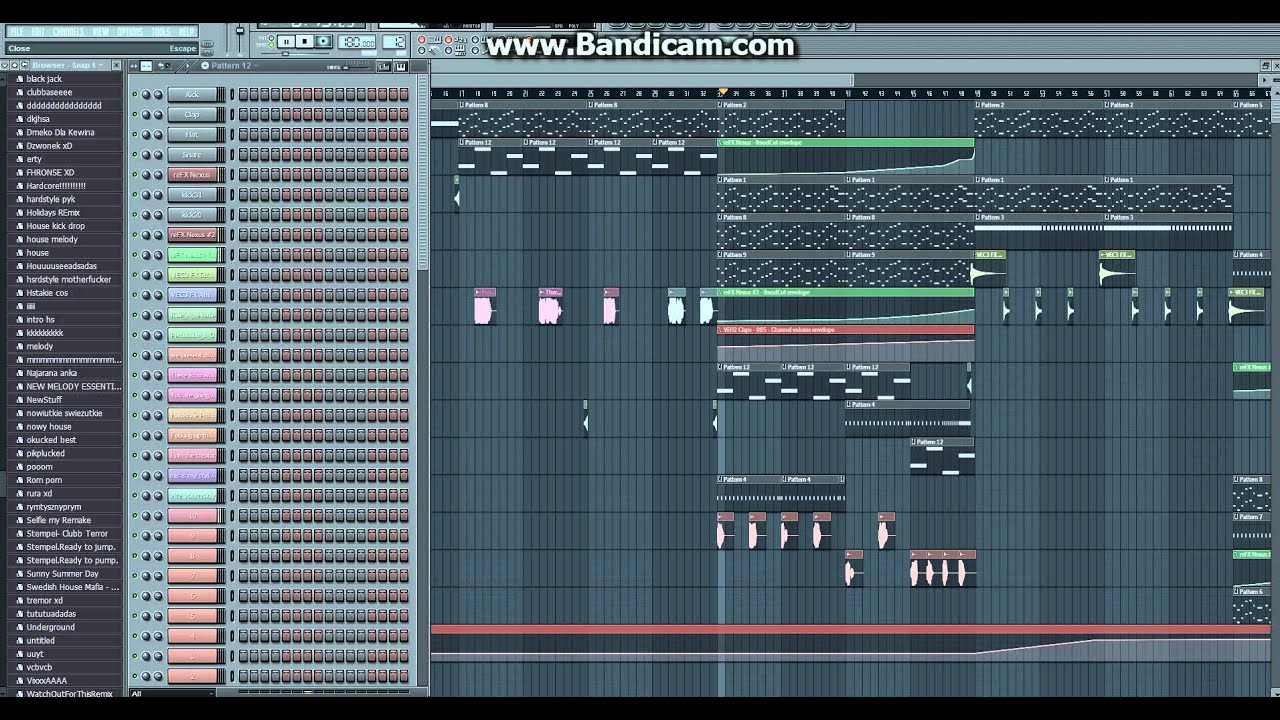 Hardcore Song Track Fl Studio 10 - YouTube
