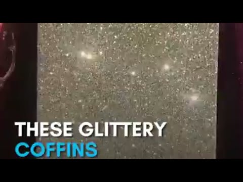 Add a little sparkle to your afterlife with these glittery coffins from ...