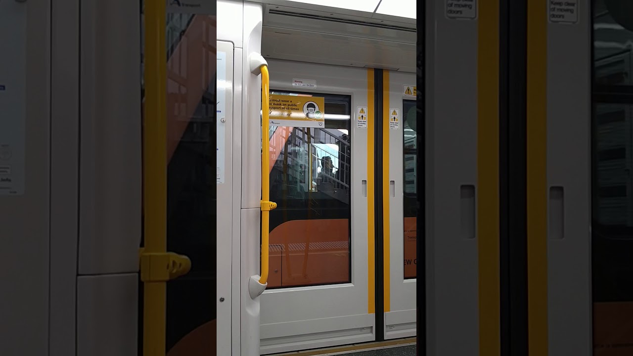 Sydney Trains Guard view through Waratah Train passenger train door ...