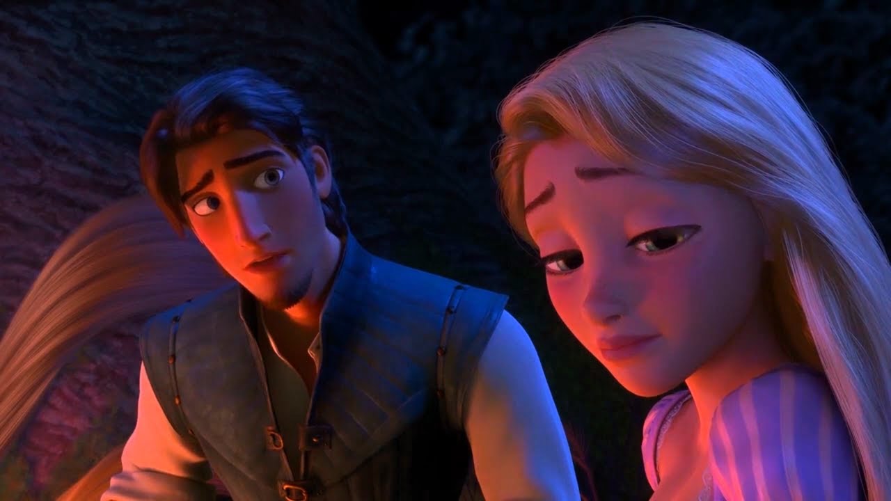 🇬🇷 Tangled (2010) - Campfire Scene - Greek - YouTube