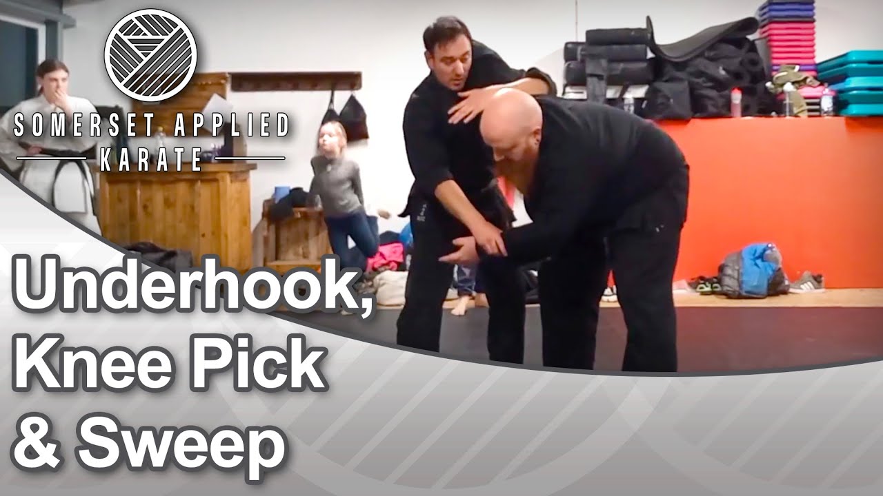 Fundamental Grappling: Underhook, Knee Pick & Sweep - YouTube