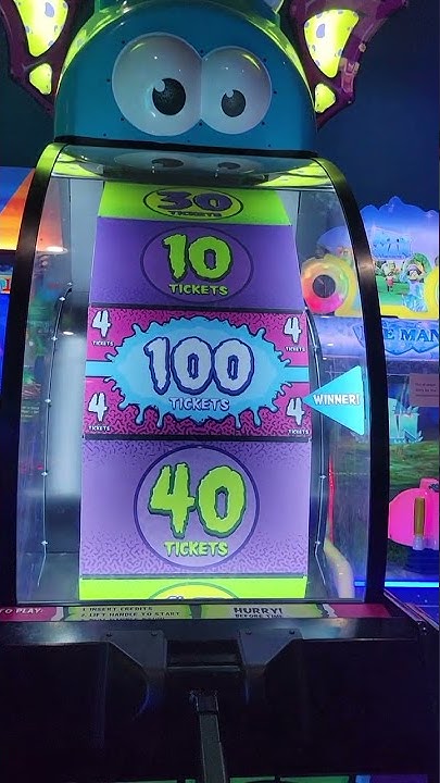 Ticket Monster Arcade Game #shorts #tickets #monster #ticketgame #short ...