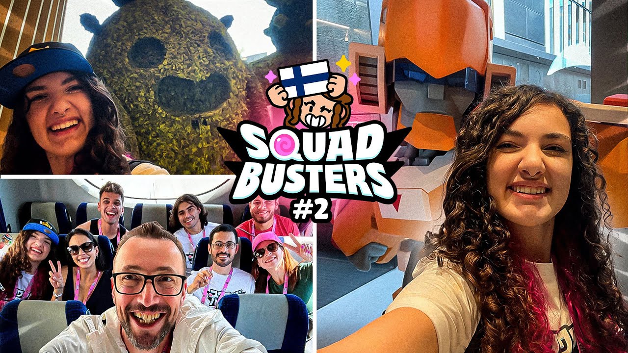 VISITEI a SEDE da SUPERCELL, GRAFITEI na ILHA e DESCOBRI... SQUAD ...