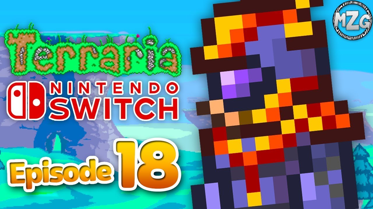 Terraria Nintendo Switch Gameplay Walkthrough - Part 18 - Meteor Armor ...
