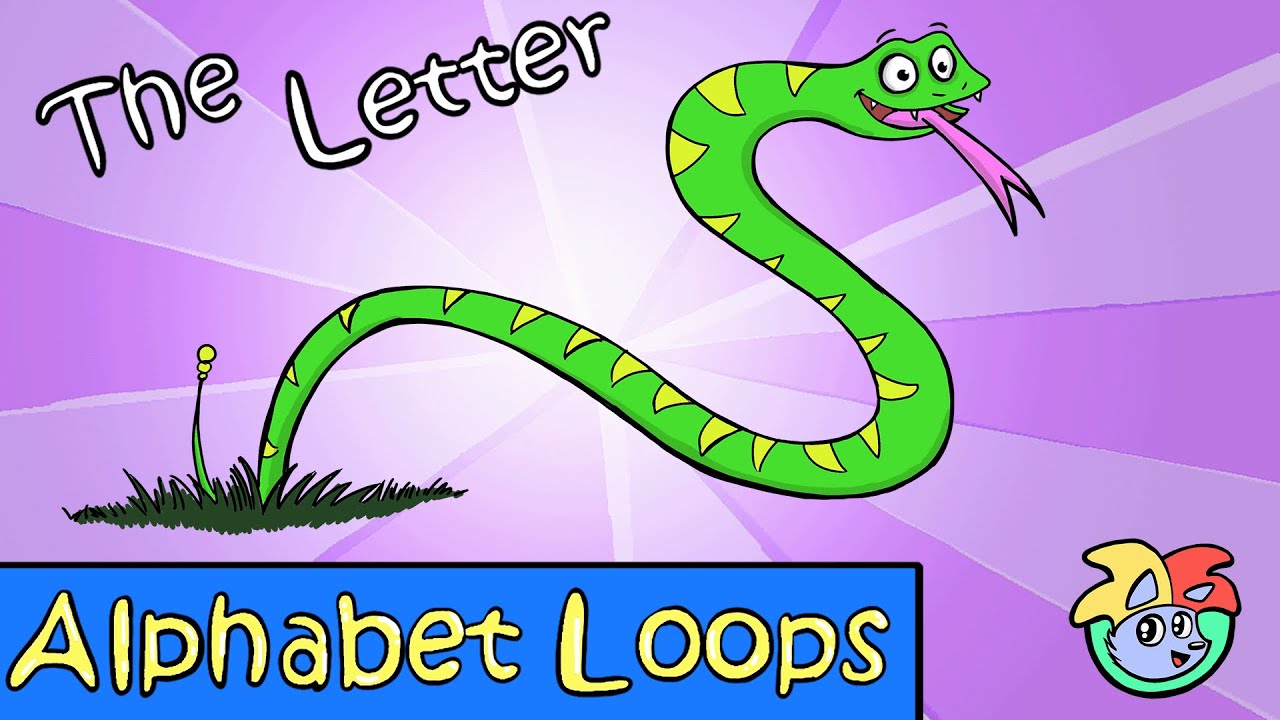 Learn the Letter S / Alphabet Loops / letters for children - YouTube