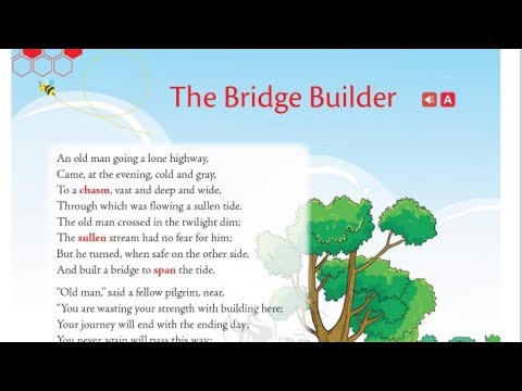 The Bridge Builder|Poem|English|Class 7|Buzzword| - YouTube