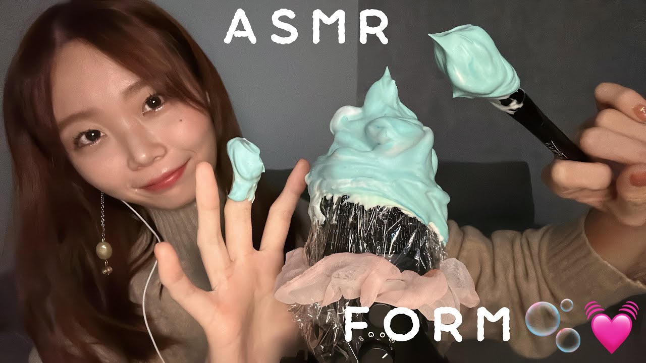【ASMR】99%寝れる泡の音🫧form🫧 - YouTube