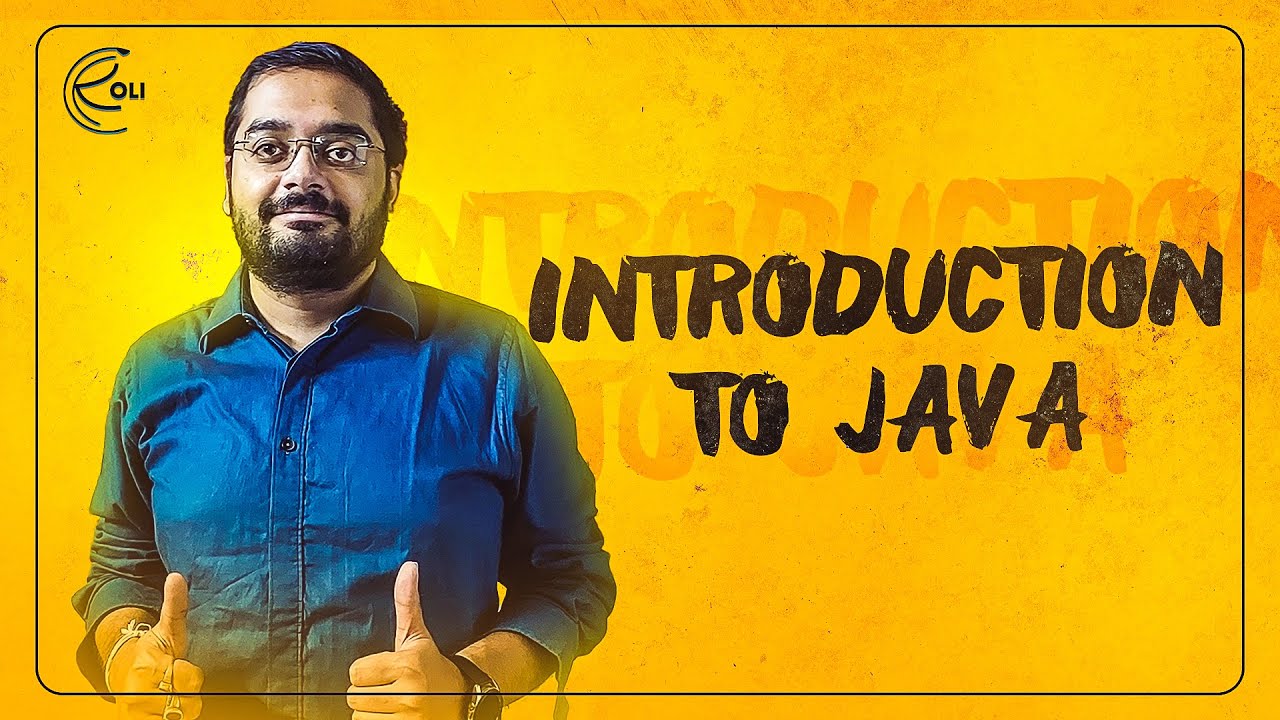 Introduction to java language | Koli Computer - YouTube