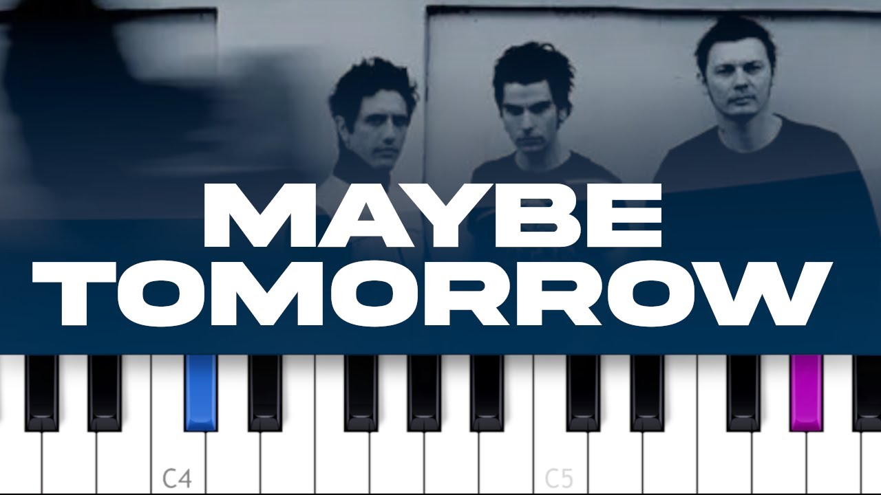 Stereophonics - Maybe Tomorrow (piano tutorial) - YouTube