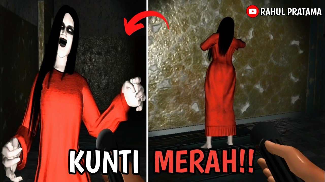 SERAMBANGET CUYY!! KITA UJINYALI ADA MBK KUNTI MERAH!! - Horror Game ...