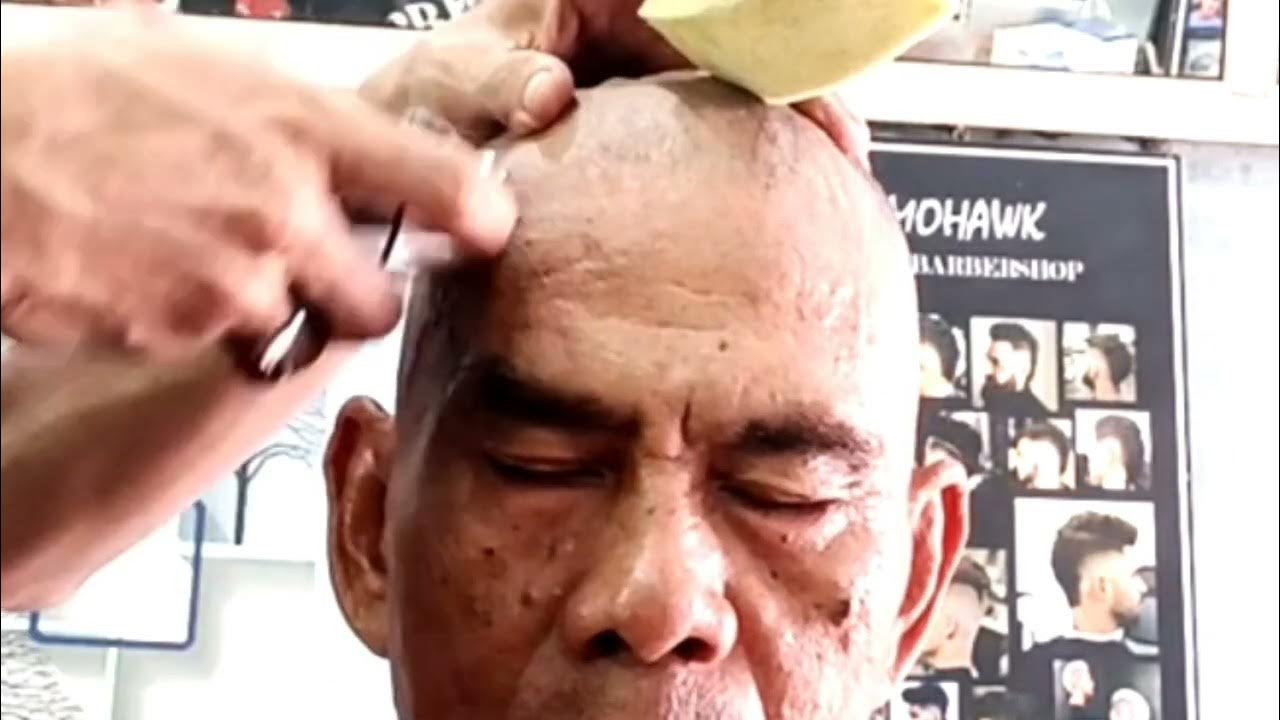 BOTAK LICIN terbaik MENGGUNAKAN RAZOR KM 2028 - YouTube