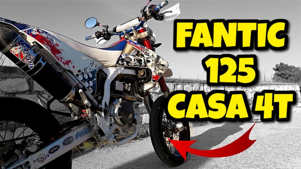 FANTIC MOTOR R 125 M CASA 4t | Full Scalvini Exhaust | TEST RIDE - YouTube