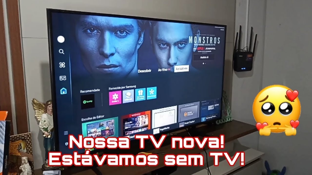 TV SAMSUNG SMART 43 POLEGADAS CRYSTAL VALE A PENA ? - YouTube