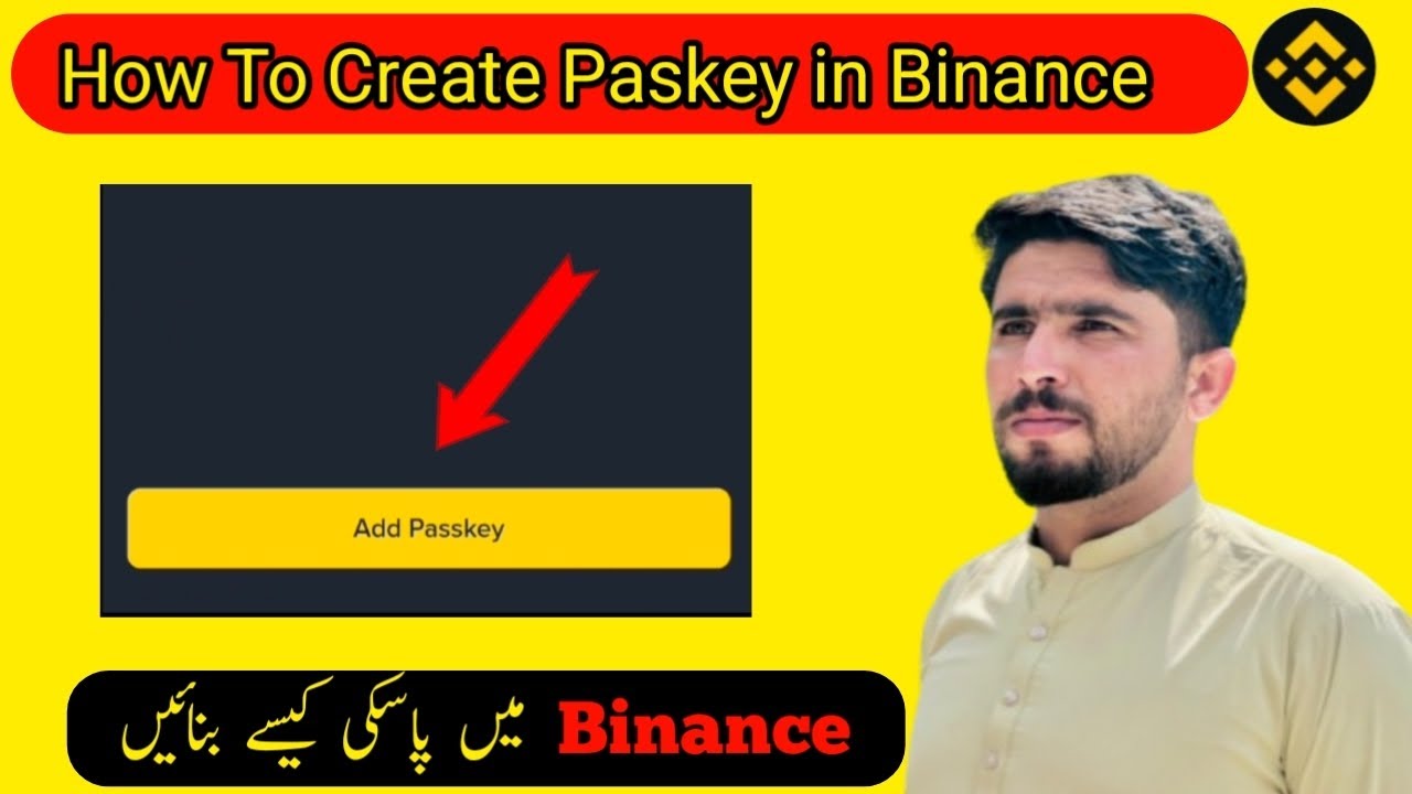 How To Create a Passkey In Binance 🔑 - YouTube