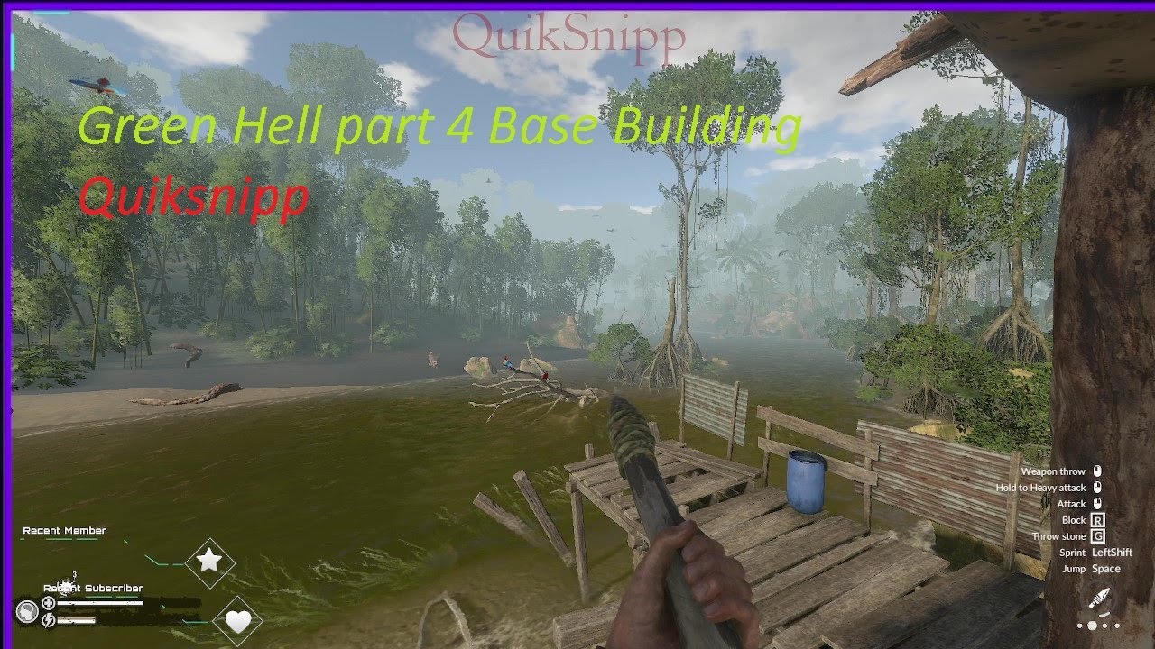 Green Hell part 4 Base Building 1/2 - YouTube