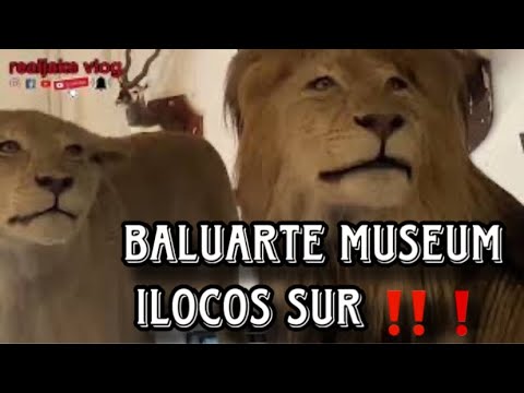 BALUARTE ANIMALS MUSEUM ILOCOS SUR - YouTube