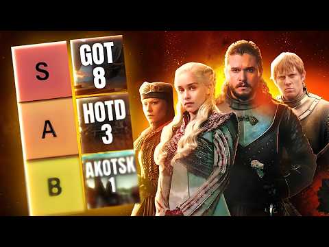 All 12 Game of Thrones Franchise Seasons Ranked