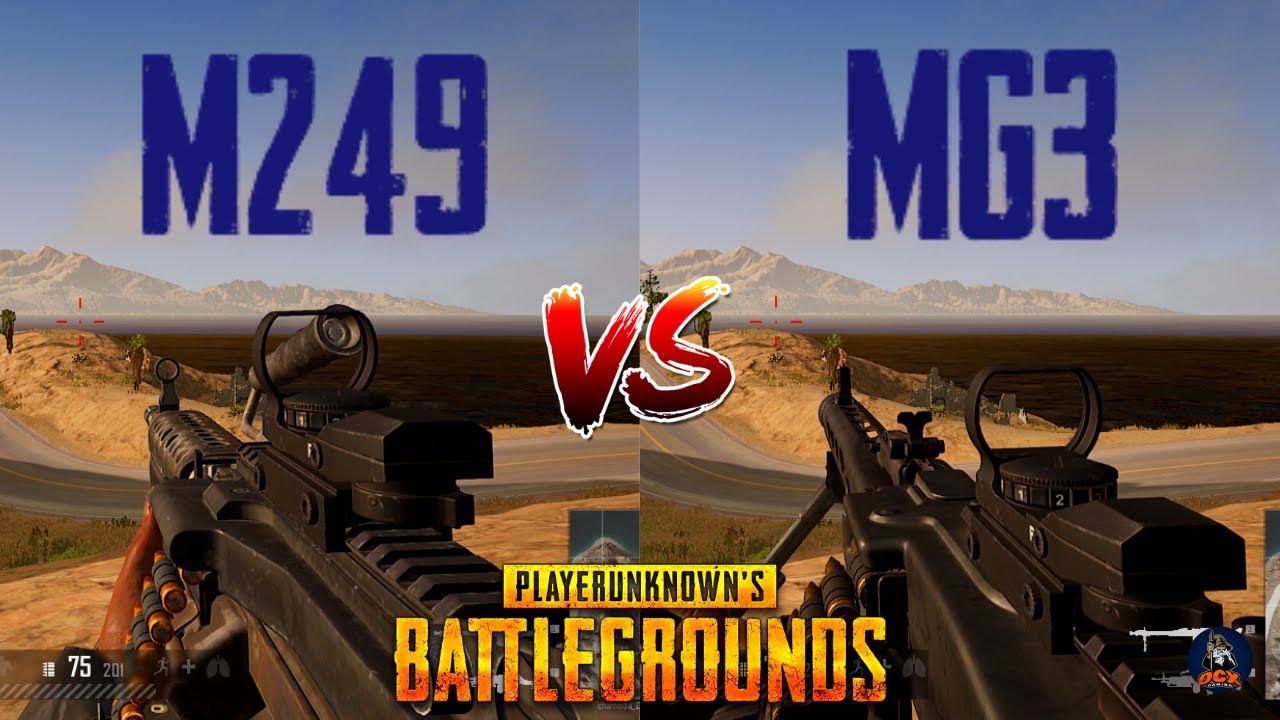 PUBG Brand New Light Machine Gun - MG3 VS M249 | Which is Better? [Full ...