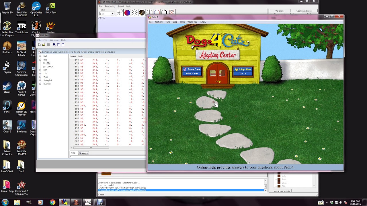How to Hex Petz 2015: Changing Eye Colours - YouTube
