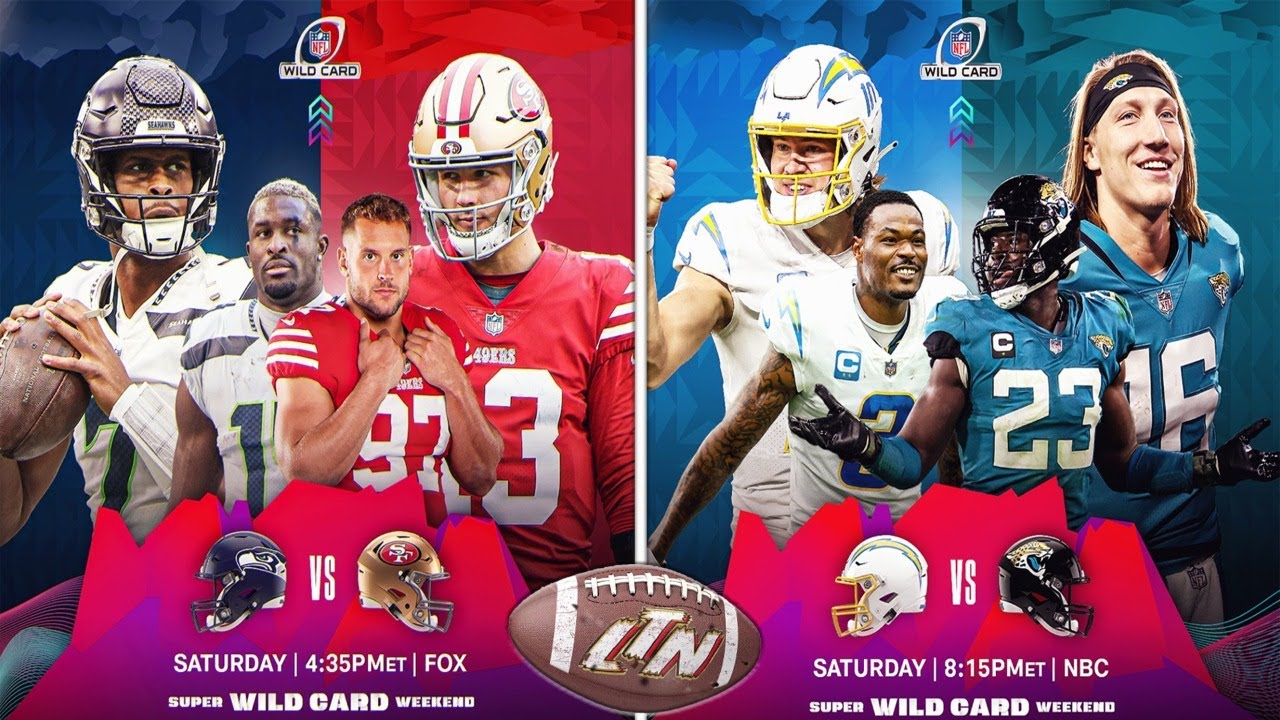 Wildcard Weekend Saturday Doubleheader OVERTIME | SEA vs. SF | LAC vs ...