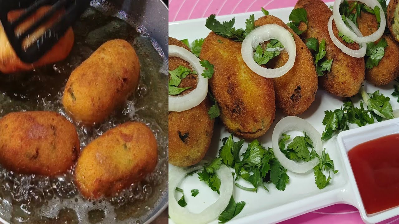 Aloo Keema Cutlet Recipe Aloo Keema Snacks Ramadan Kareem Recipe - YouTube
